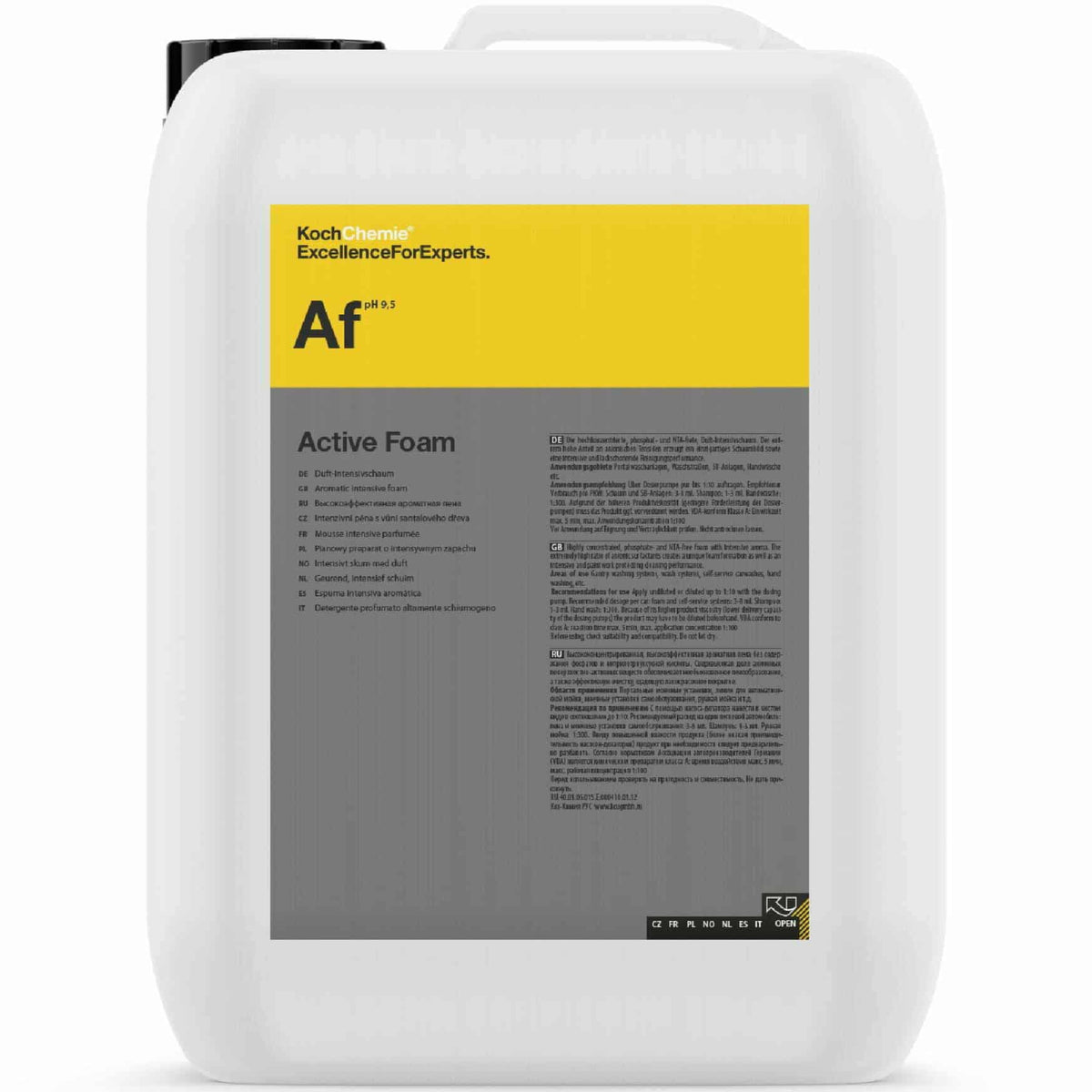 Koch-Chemie Af Active Foam Alkaline Shampoo 1.32 gal (5L) – DETAILGROUND