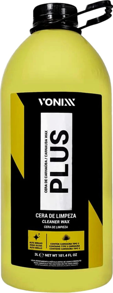 Vonixx Carnauba Plus Cleaner Wax 101.4 fl oz (3L) – DETAILGROUND