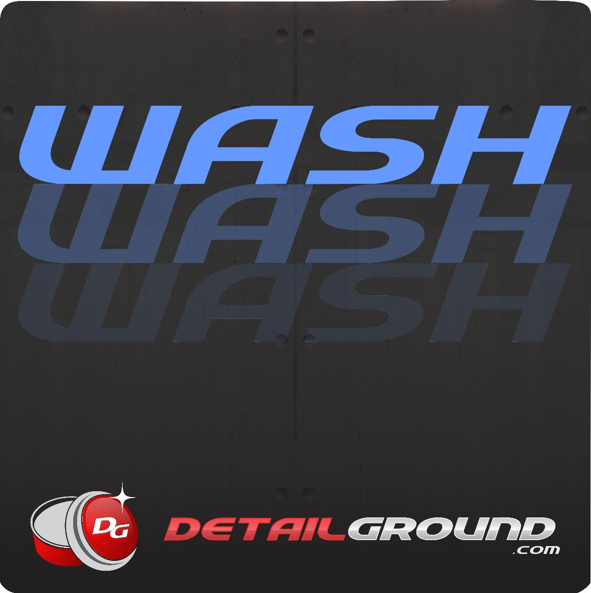 DETAILGROUND Wash Bucket Sticker